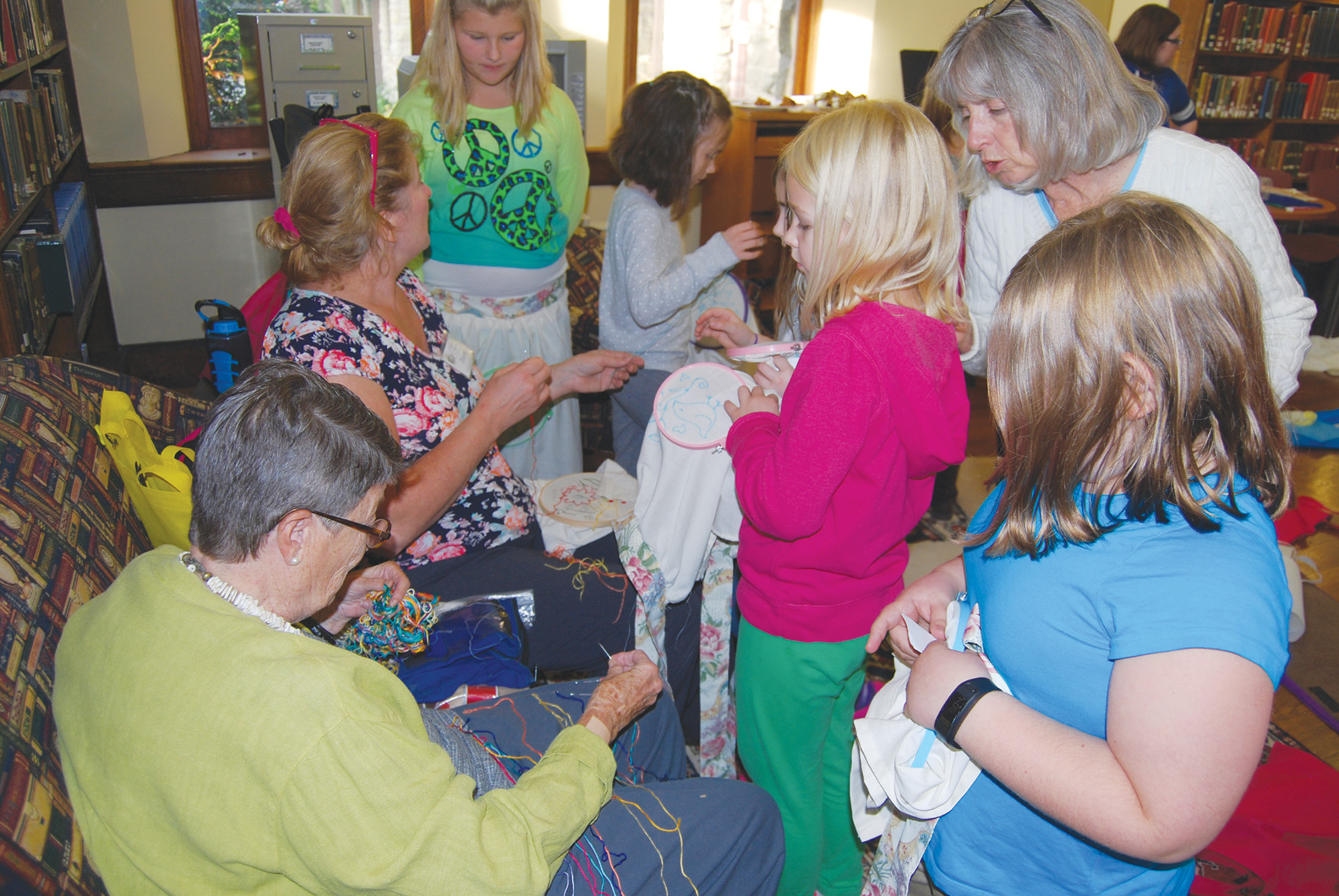 Pioneer Days: Dryden library program brings world of American Girl ...